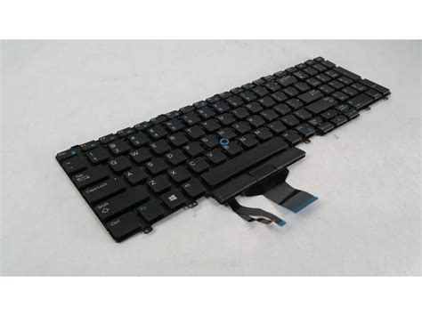 Keyboard W Pointer And Buttons For Dell Latitude E5550 E5570 Precision 7510 7710 Laptops