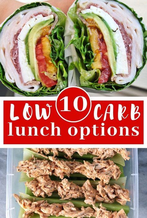Easy Low Carb Lunches Low Carb Meal Prep Lunch Meal Prep Meal Prep