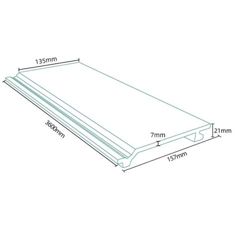 Cedar Classic Sanded Composite Cladding 3 6m Assured Composite