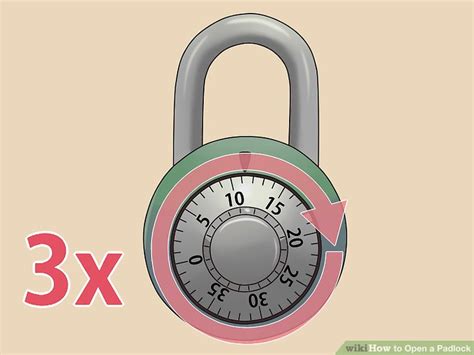 4 Ways To Open A Padlock WikiHow