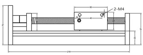 Sgx Sfu1605 Ball Screw Linear Actuator With 57 56 Motor