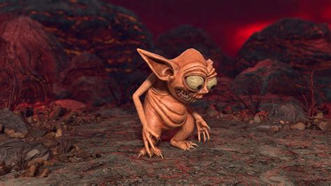 3d Young Imp Model Turbosquid 1527704