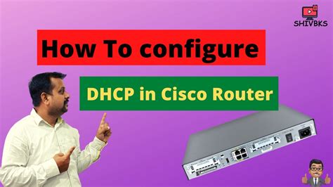 How To Configure Dhcp In Cisco Router Video By Shivbks Youtube
