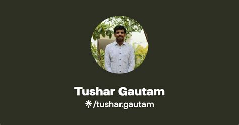 Tushar Gautam Instagram Linktree