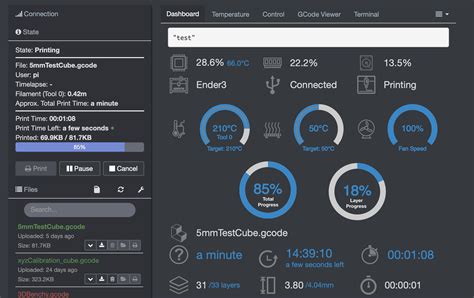 Dashboard Plugin Development OctoPrint Community Forum