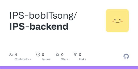 GitHub IPS BobITsong IPS Backend