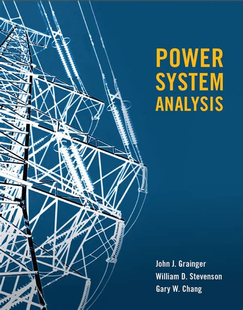 Power Systems Analysis Si Grainger John Stevenson William 9781259008351 Books