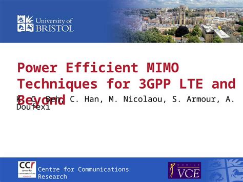 Ppt Power Efficient Mimo Techniques For 3gpp Lte And Beyond Dokumentips
