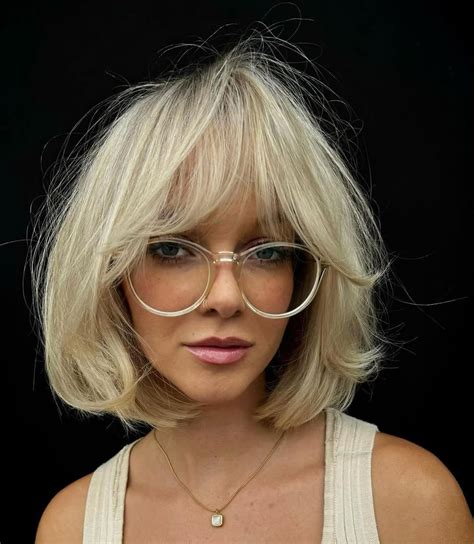 11 Chic Ways To Style Your Bob With Long Bangs For A Flattering Frame