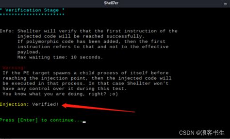 Kali免杀工具shellterkali Shellter Csdn博客