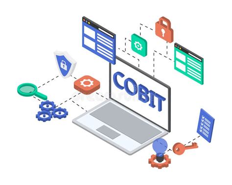 Cobit Governance System Principles For It Audit Banner Stock