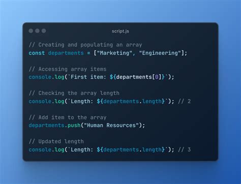 Aaqib Javaid On Linkedin An Array In Javascript Is An Ordered Collection Of Items It Has A