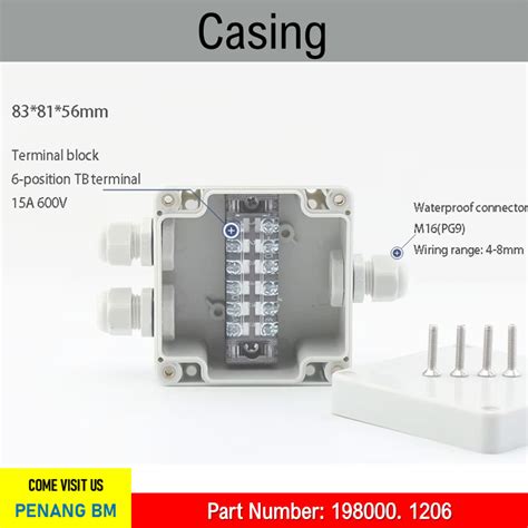 Casing With Terminal Block Shopee Malaysia