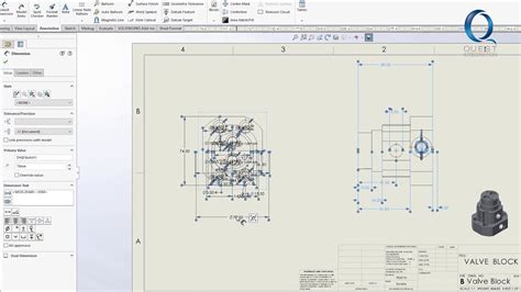 Auto Arrange Dimensions In Solidworks Youtube