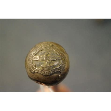 A Silver Mounted Northern Rhodesia Police Swagger Stick