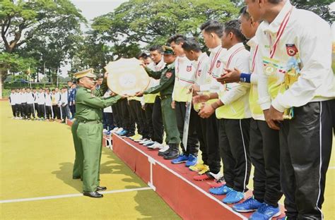 ၂၂ ကြိမ်မြောက် တပ်မတော်ကာကွယ်ရေးဦးစီးချုပ်ဒိုင်း တပ်မတော် ကြည်း၊ရေ၊လေ ဟော်ကီပြိုင်ပွဲ ဗိုလ်လုပ