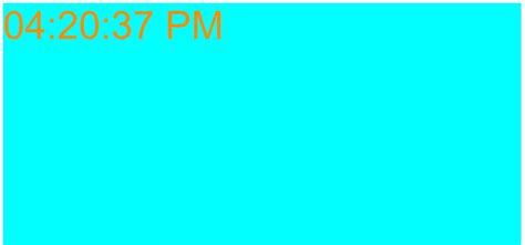 make a simple clock using html css and javascript shlok dungrani