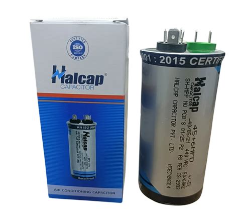 456mfd Halcap Ac Capacitor At ₹ 200piece Ac Capacitor In Faridabad