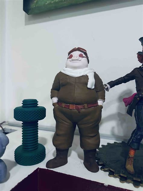 3d Printable Marco Pagotporco Rosso • Made With Flsun V400・cults
