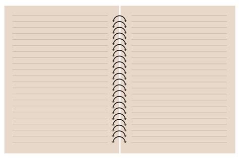 Notebook Paper Background For Word