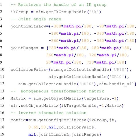 Pdf Acceleration Of The Development For Motion Planning Algorithms Using V Rep