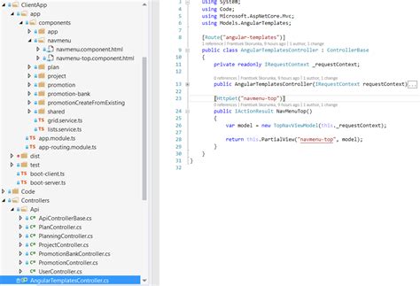 Angular How To Generate Angular2 Template By Aspnet Core Mvc Stack