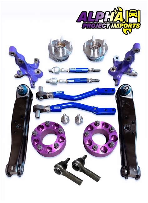 S14 S15 Naoki Nakamura Bknuckle V3 8pc Angle Kit Alphaproject Imports