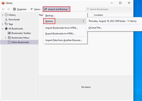 Firefox Bookmarks Disappeared Suddenly How To Restore Them