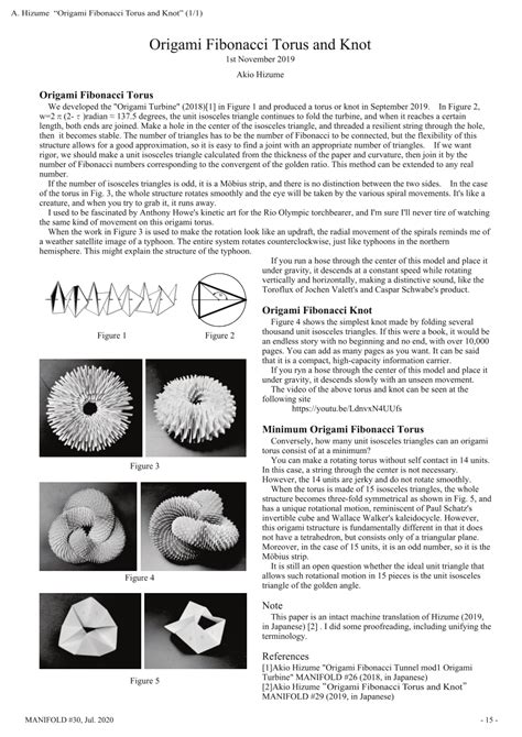 Pdf Origami Fibonacci Torus And Knot