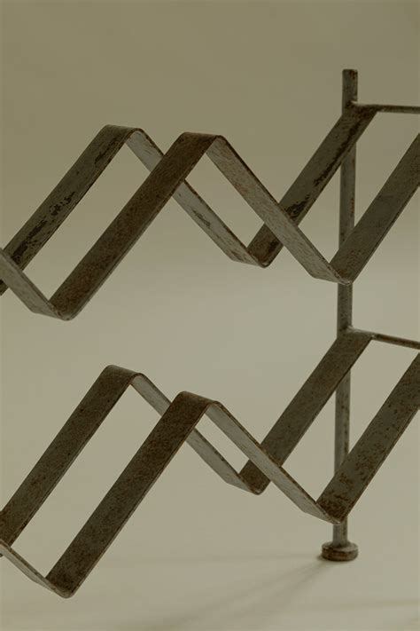 Zig Zag Wine Rack Hollie Bowden Interiors