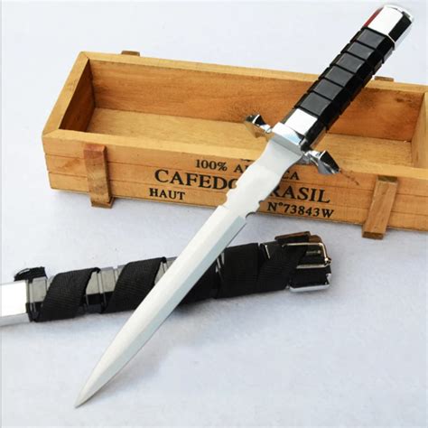 Self Defense Sword Dark Assassin Stainless Steel Medieval Short Sword 118 Cosplay Prop Elegant