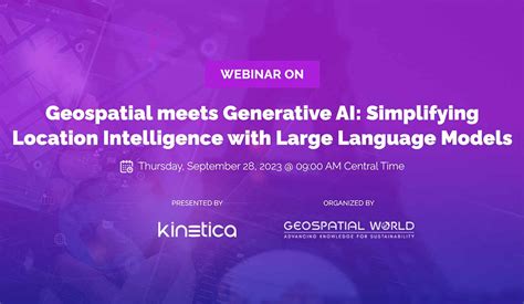 Geospatial Meets Generative Ai Simplifying Location Intelligence With
