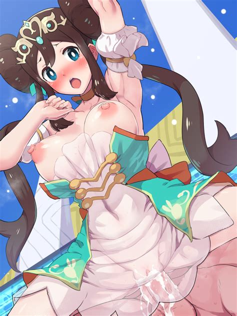 Rule 34 1boy 1girls Alternate Costume Boris Noborhys Brown Hair