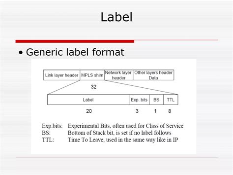 MPLS Multi Protocol Label Switching PPT