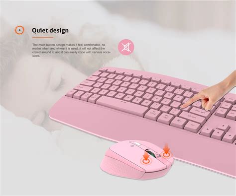 For Meetion Directora Natural Ergonomic Keyboard And Mouse Combo For Bluetooth 5 0 2 4g Wireless