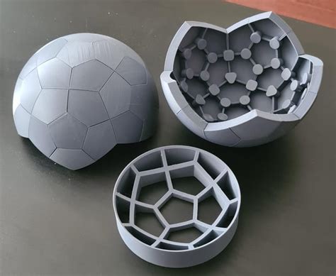 3d Printed Truncated Pentagonal Dokaiheptacontahedron R Oppenheimermovie