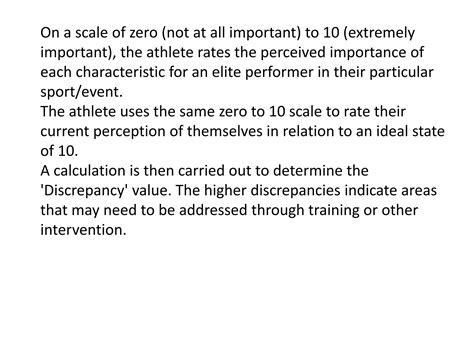 Performance Profiling And Data Scoring With Excel Pptx