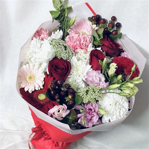 Crimson Whisper Bouquet Floras And More
