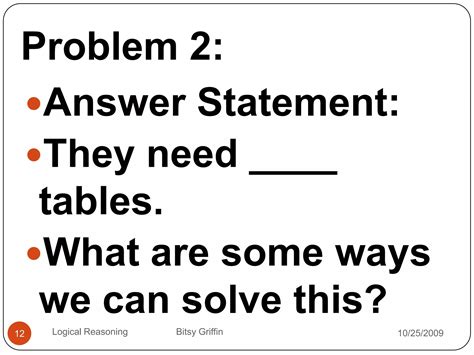 1 33 Problem Solving Logical Reasoning Pptx