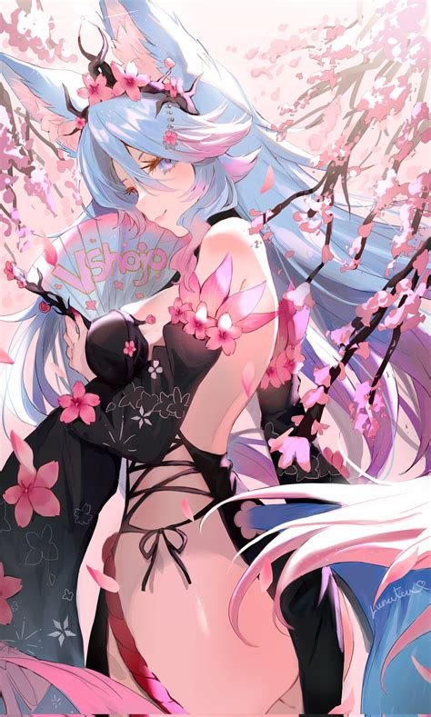 Silvervale And Silvervale Vshojo Drawn By Mochii Danbooru