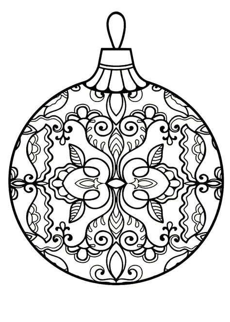 Распечатать Новогодние Шары Раскраски 70 фото