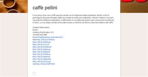 caffè pellini