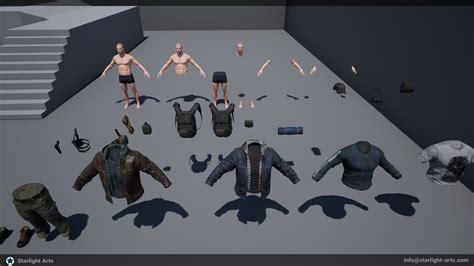 Leaked Game Assets Modular Survival Hero