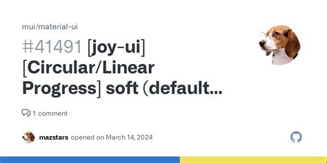Joy Ui Circular Linear Progress Soft Default Variant Is Hard To See In Dark Mode Issue