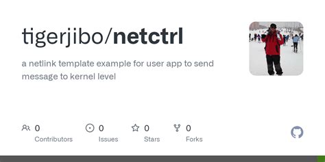 GitHub Tigerjibo Netctrl A Netlink Template Example For User App To