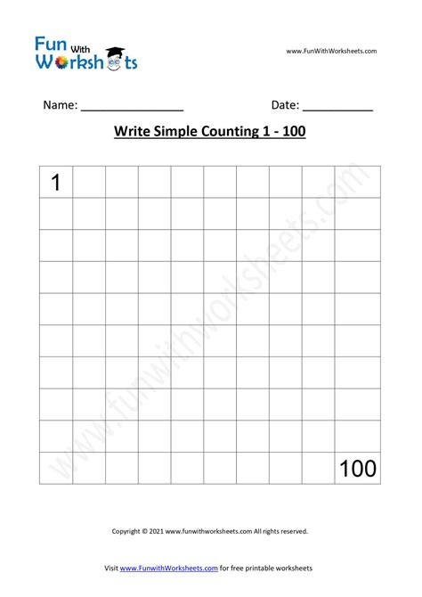 Write 1 100 For 5 Years