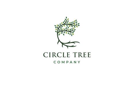 Tree And Roots Logo Design Vector Isolated TemplateMonster