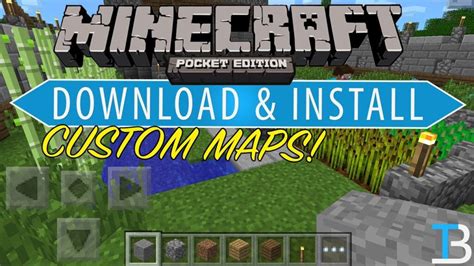 how to download and install custom minecraft maps in minecraft pocket