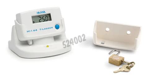 Hi 144 Temperature Logger With Interface Software Wall Bracket And Lock Laboratoriumuitrusting