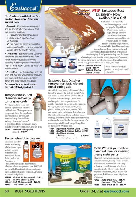 Eastwood Rust Dissolver Pdf